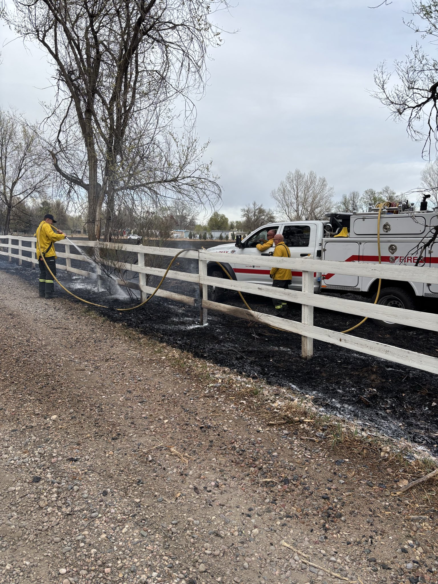 Another Grass Fire Contained Near Fort Collins