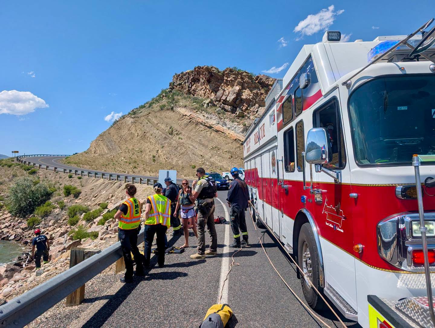Kayakers Rescued After Wind Blows Them Into Soldier Dam Rocks